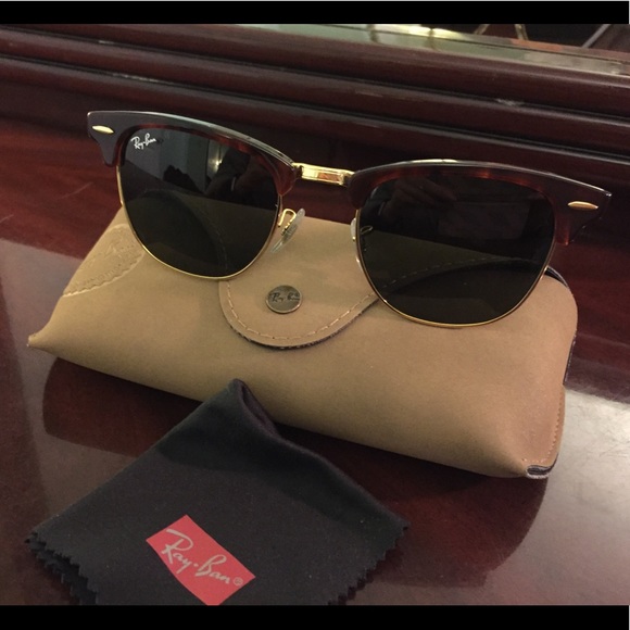 Ray-Ban | Accessories | Ray Ban Sunglasses Clubmaster Classic W Case ...